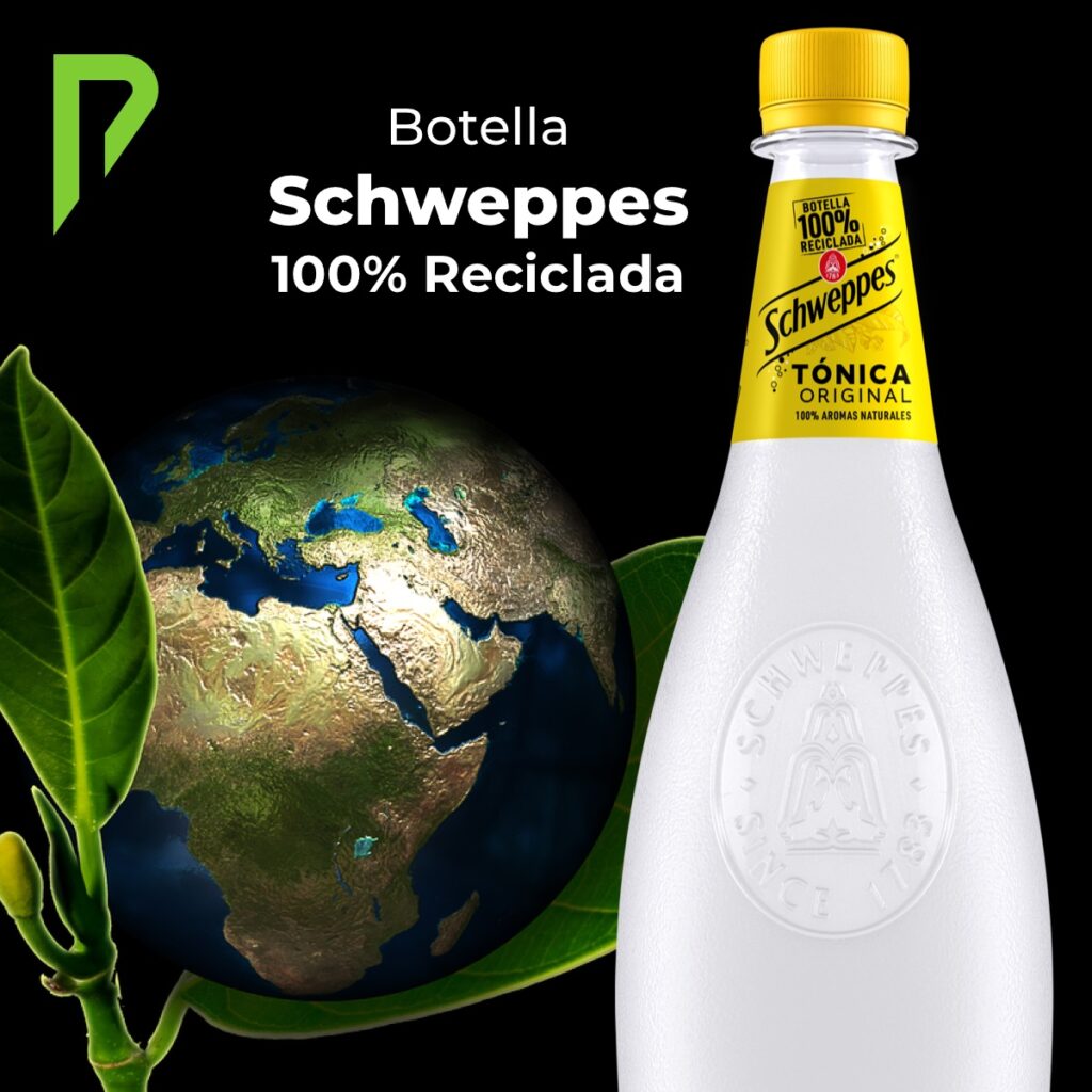 Todo el plástico de Schweppes ya es 100% reciclado y reciclable ...